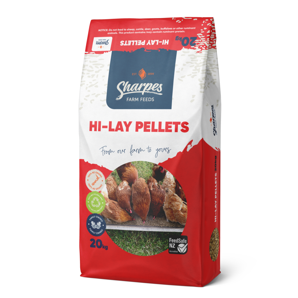 Sharpes Hi Lay Pellets - Sharpes Feed Barn